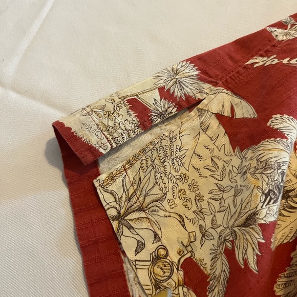 Harley-Davidson | Shirts | Harley Davidson Hawaiian Aloha Shirt Snap Front Slit Side 0 Cotton ...